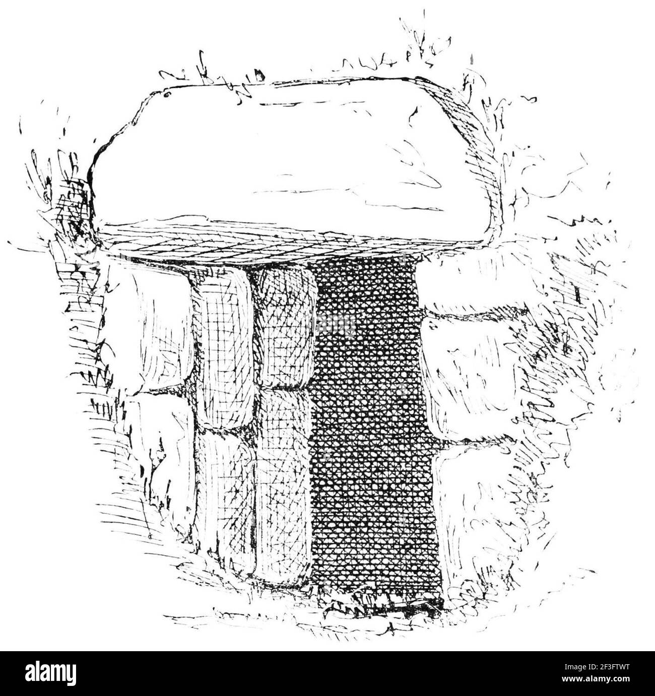 Entrance chamber Black and White Stock Photos & Images - Alamy