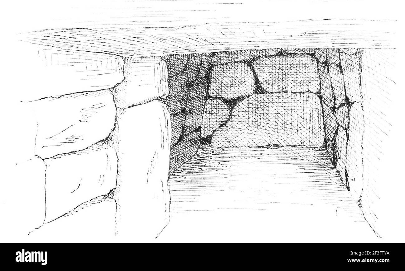 Appearance of chamber from the passageway Stock Photo - Alamy