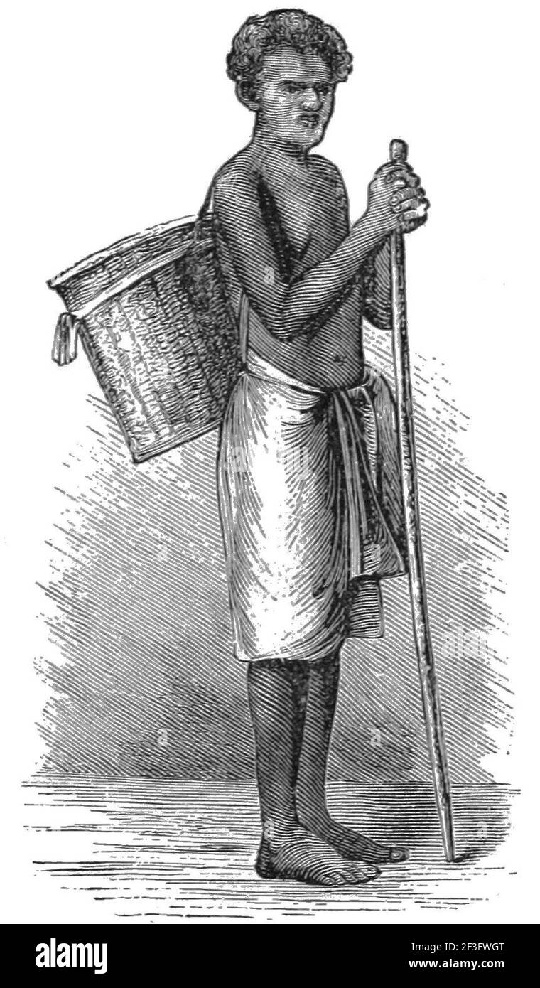 Dravidian hill man Stock Photo - Alamy