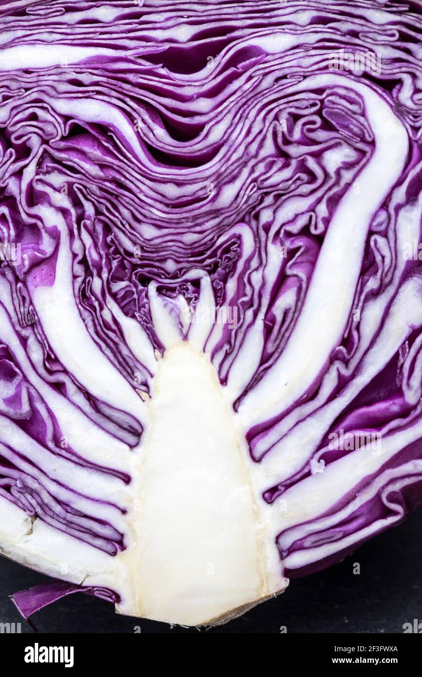 Inside a cabbage hi-res stock photography and images - Alamy