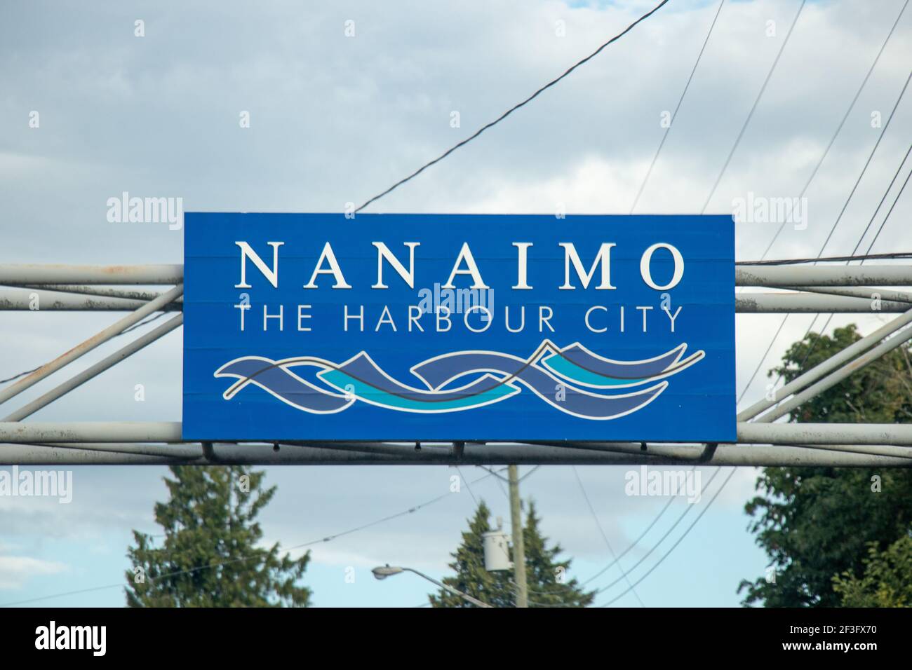 Canada city welcome sign hi-res stock photography and images - Alamy