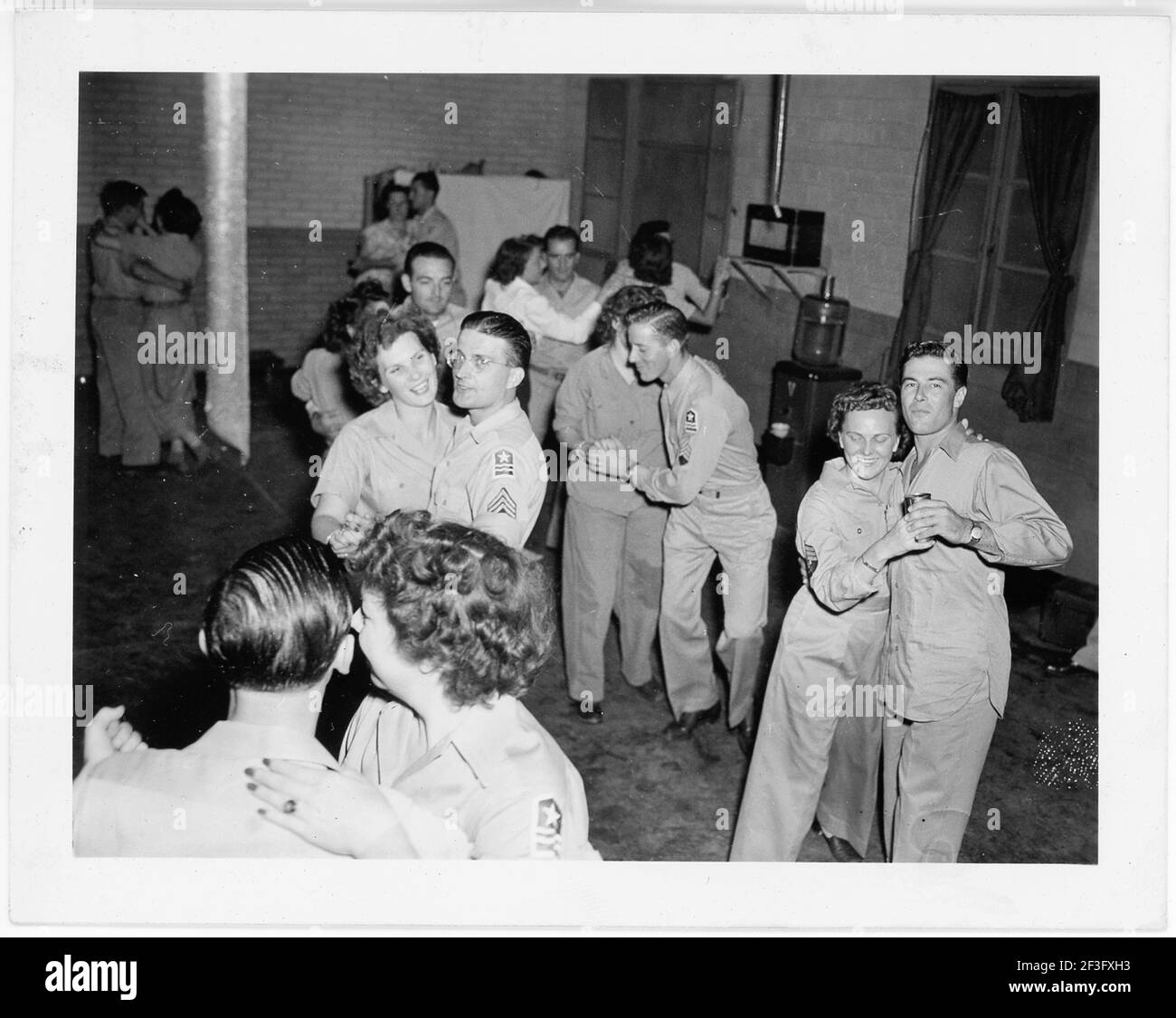 Vintage Photograph, United States soldier relaxing at Camp Huckstep ...