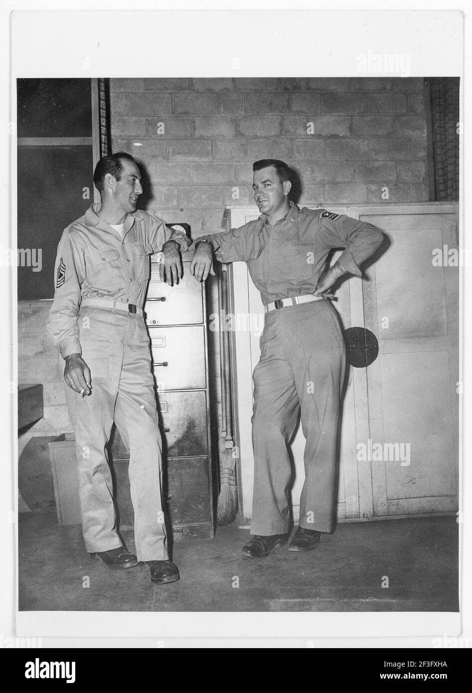 Vintage Photograph, Camp Huckstep, Egypt, World War Two, 1944 Stock ...