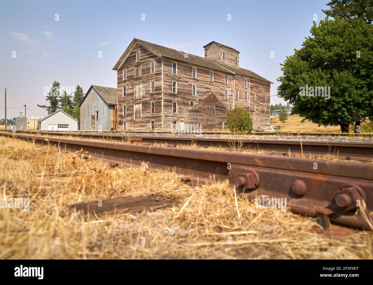 Oakesdale flour mill hi-res stock photography and images - Alamy