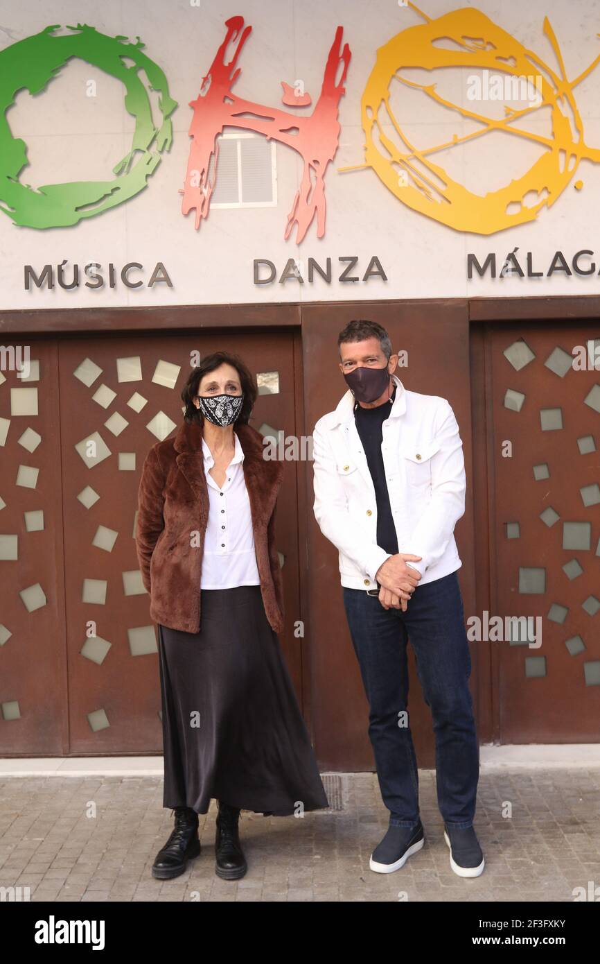 March 16, 2021: March 16, 2021 (Malaga) Photocall and press conference ...