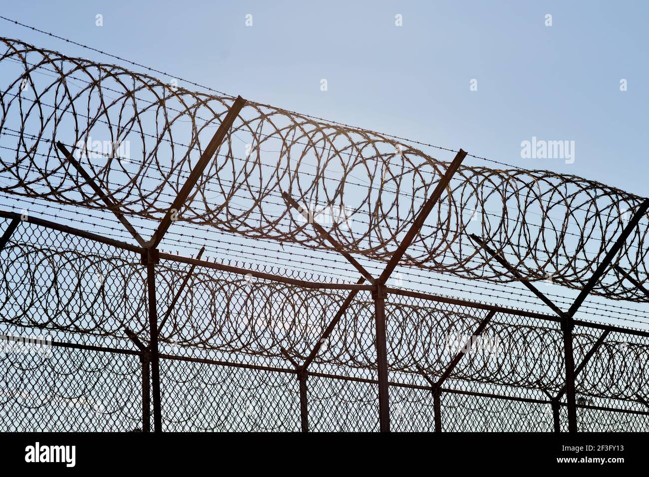 Prison wire or jail wire hi-res stock photography and images - Alamy