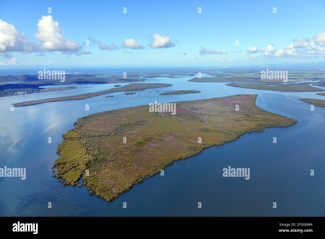 Aerial view of Pannikin island in Queensland, Australia Stock Photo - Alamy
