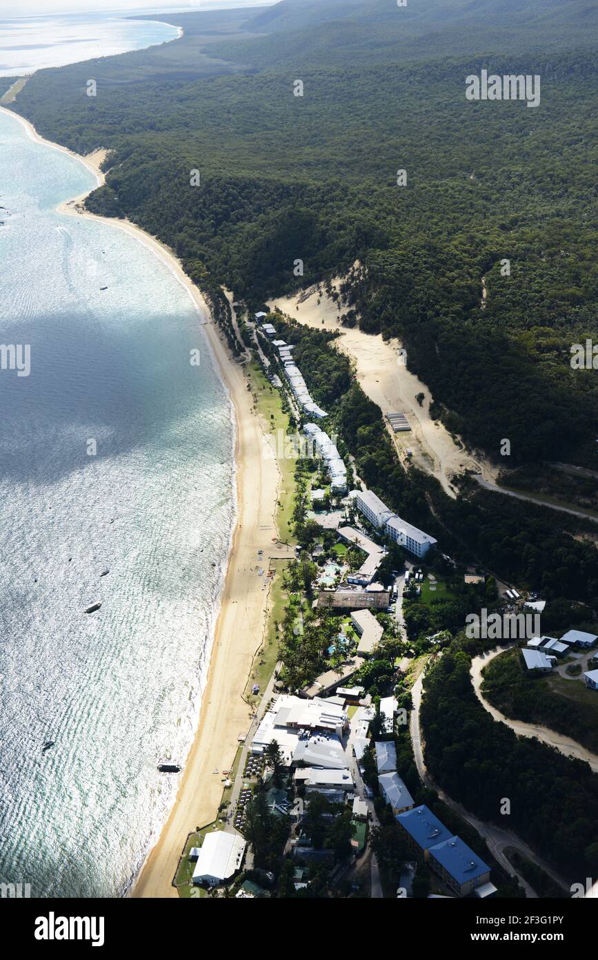 Tangalooma beachfront villas hi-res stock photography and images - Alamy