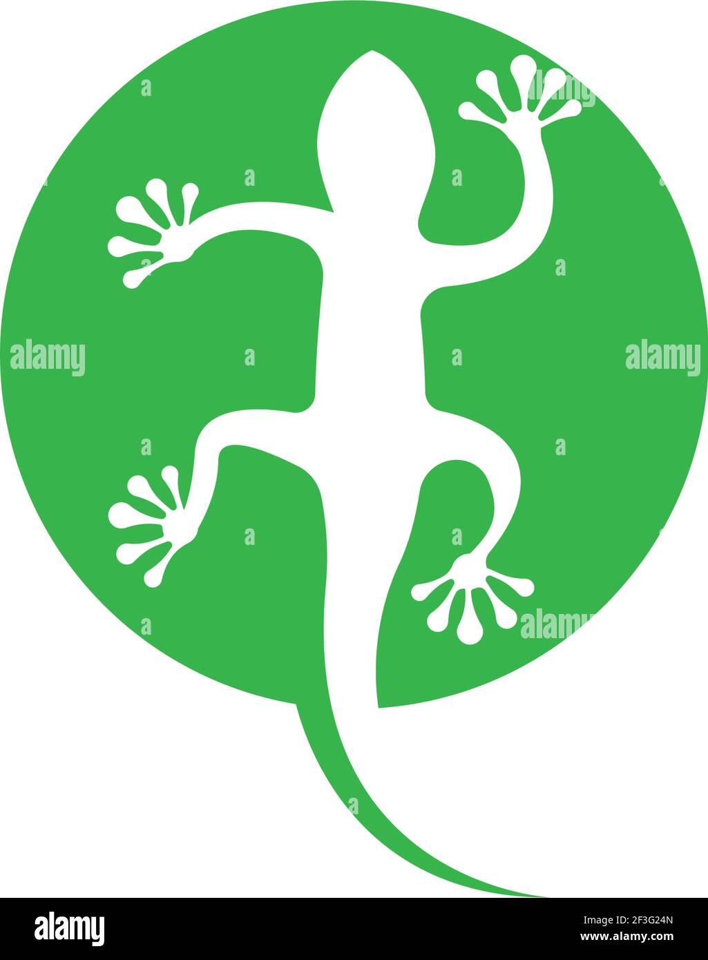 Lizard logo template vector icon illustration design Stock Vector Image ...