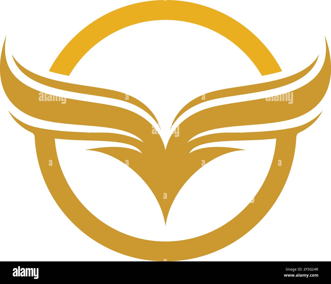 Wing logo template symbol icon illustration design Stock Vector Image ...