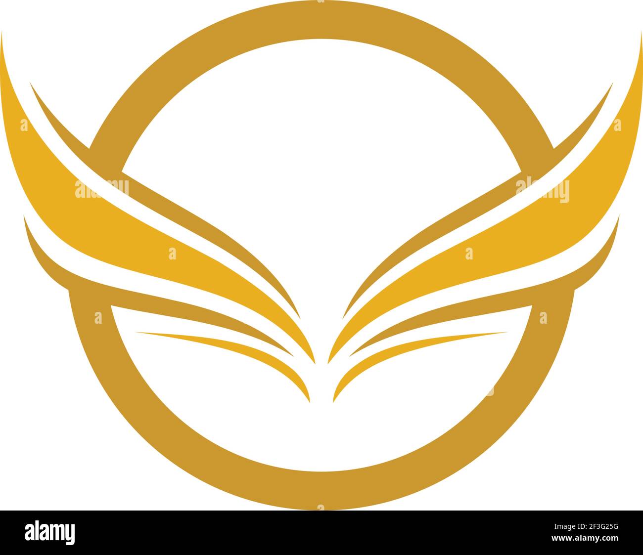 Wing logo template symbol icon illustration design Stock Vector Image ...