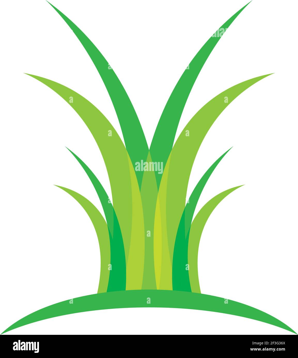 Grass vector design Stock Vector Images - Alamy