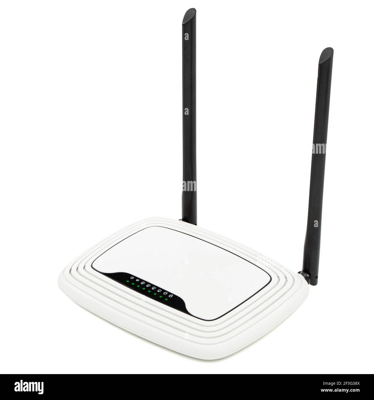 WI-FI wireless router with working luminous indicators, wireless data ...