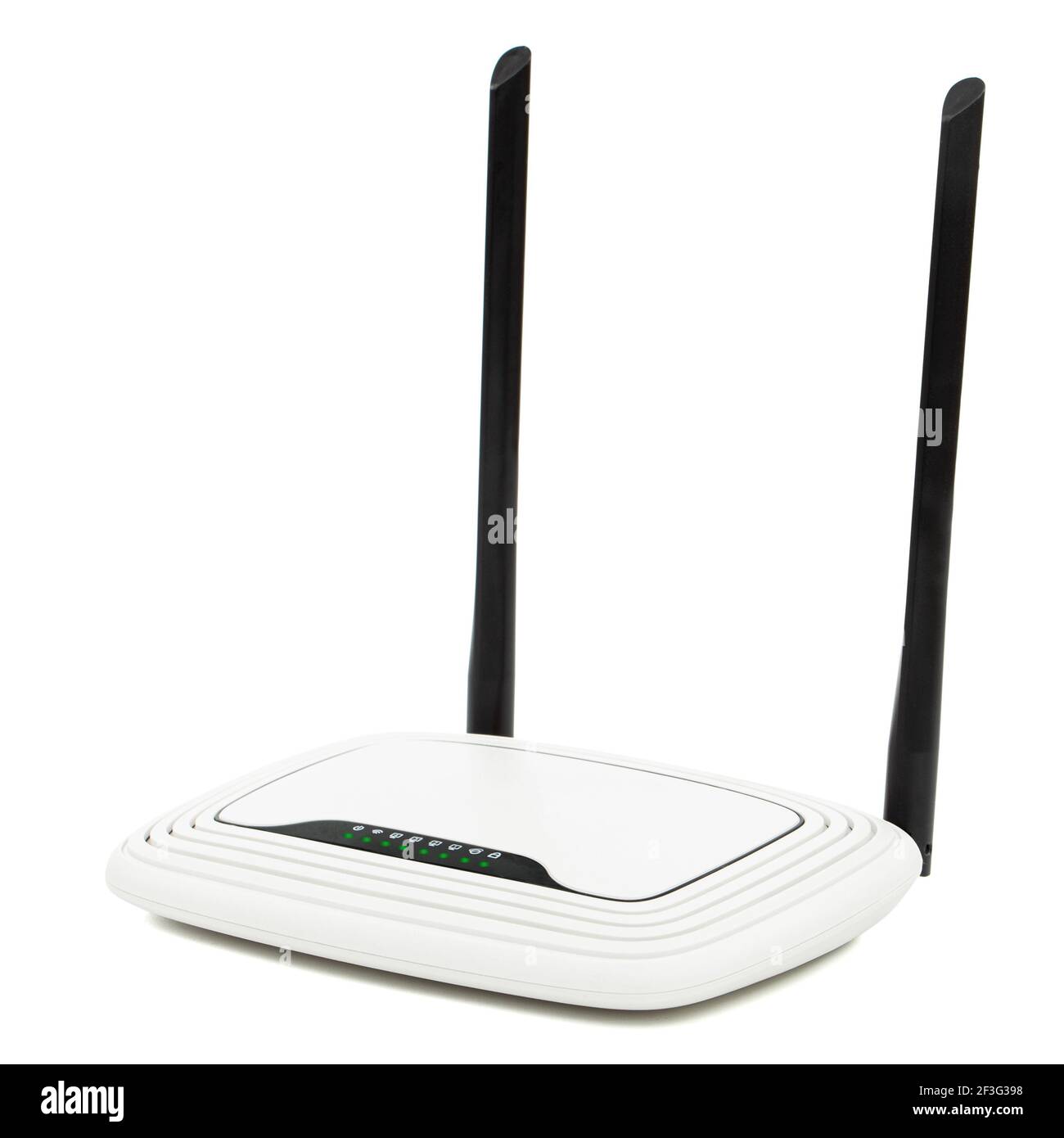 WI-FI wireless router with working luminous indicators, wireless data ...