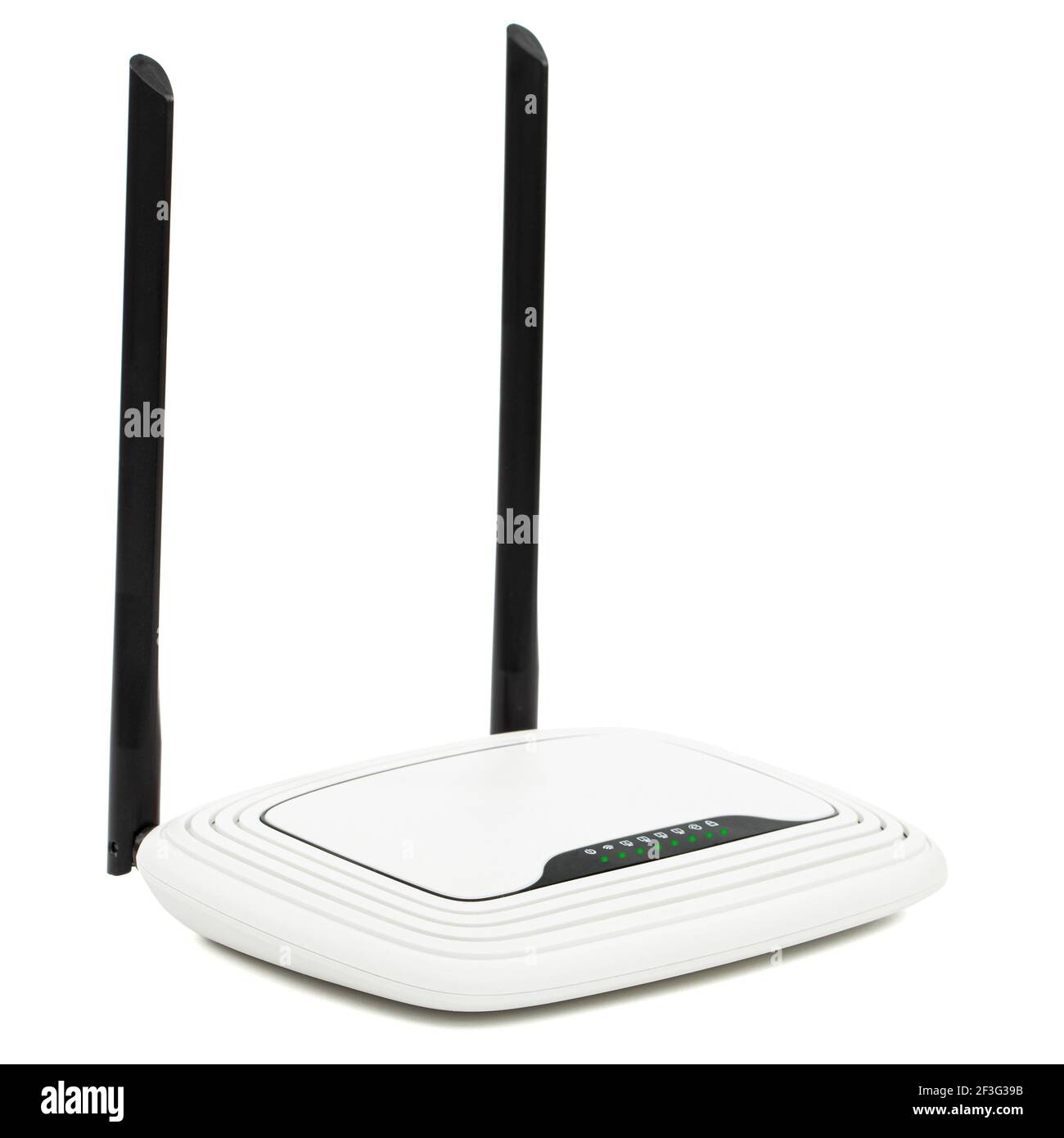WI-FI wireless router with working luminous indicators, wireless data ...
