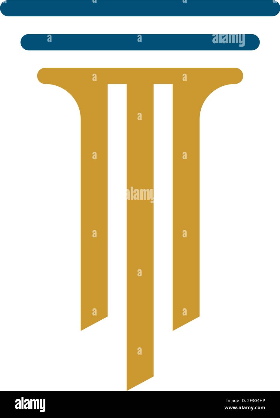 Pillar logo template vector icon illustration design Stock Vector Image ...