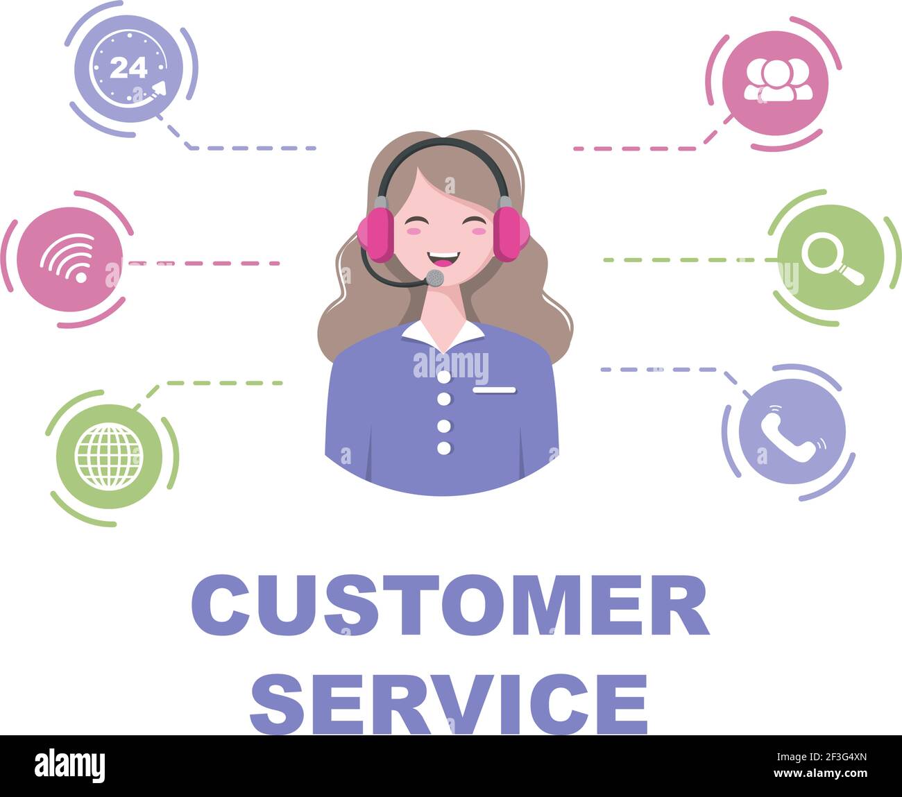 Contact Us Customer Service For Personal Assistant Service, Person ...