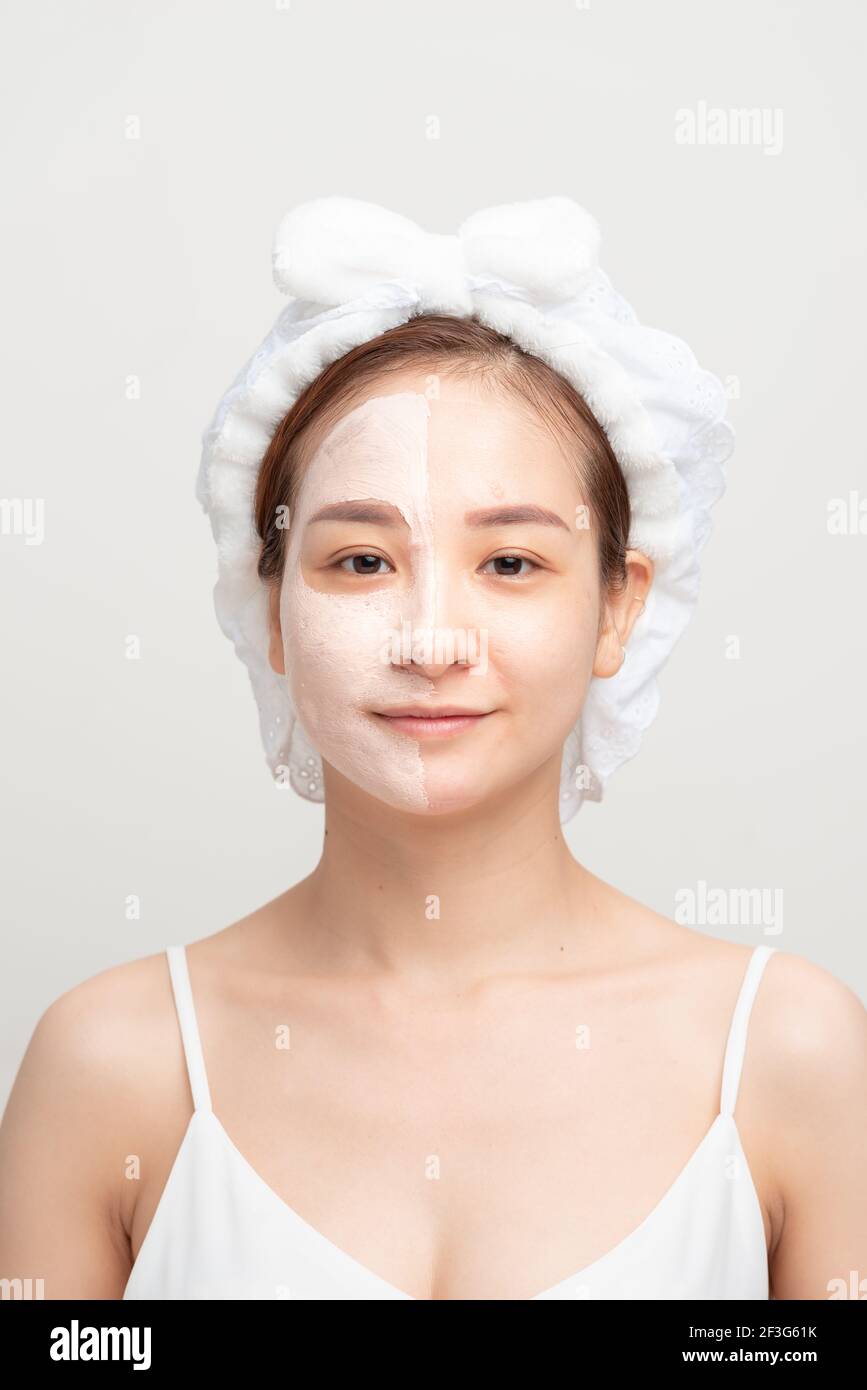 Half of face hi-res stock photography and images - Alamy