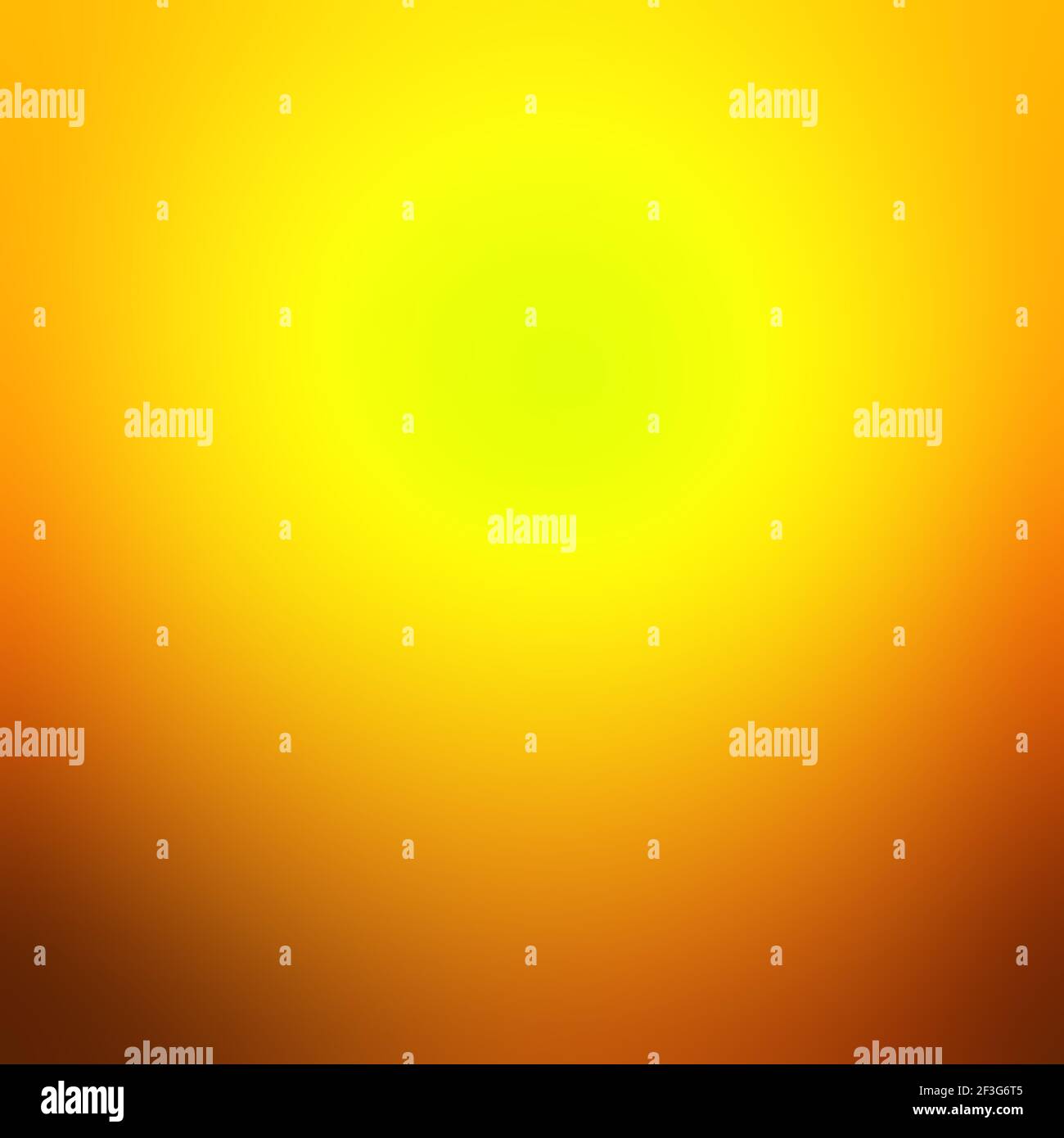 Yellow abstract background with radial gradient effect Stock Photo - Alamy