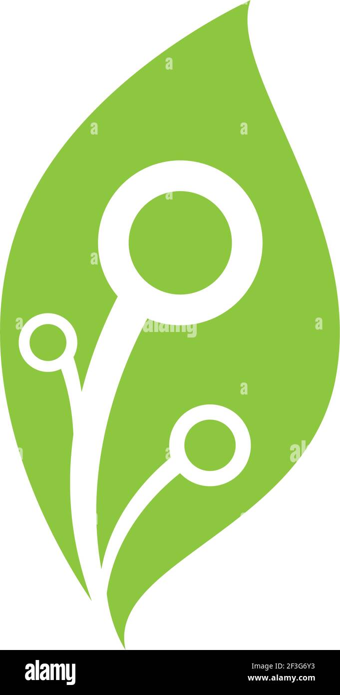 Green technology logo icon illustration design Stock Vector Image & Art ...