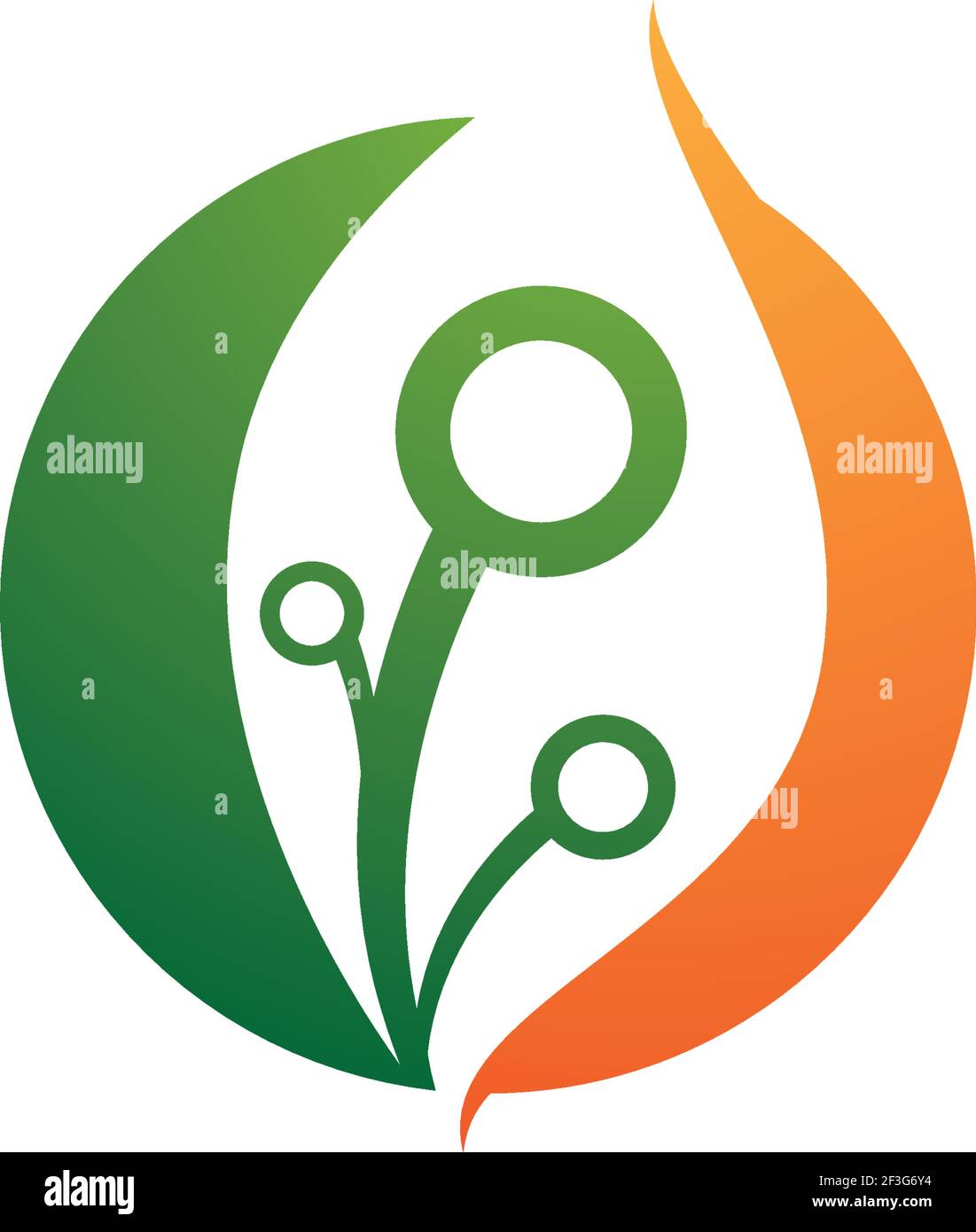 Green technology logo icon illustration design Stock Vector Image & Art ...