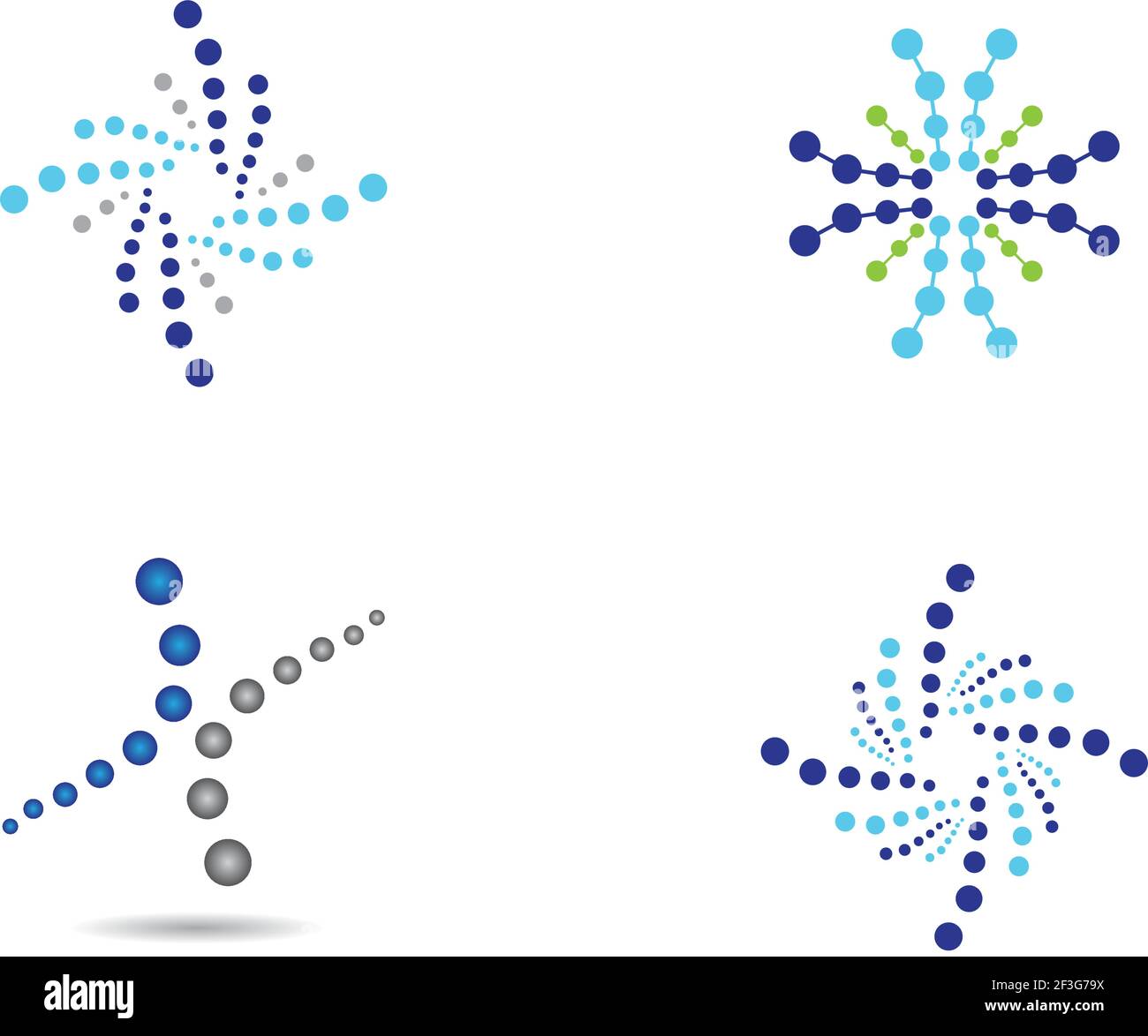 Molecule logo template vector icon illustration design Stock Vector ...