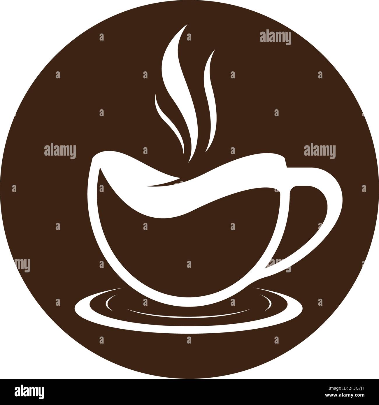 Coffee cup logo template vector icon design Stock Vector Image & Art ...