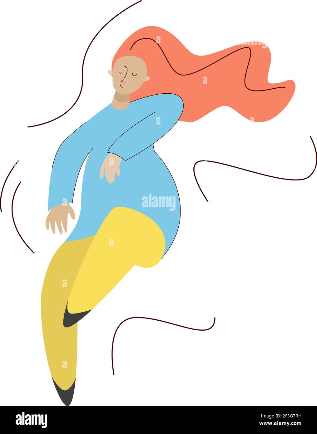 World dance day vector concept. Cartoon women character dancing Stock ...