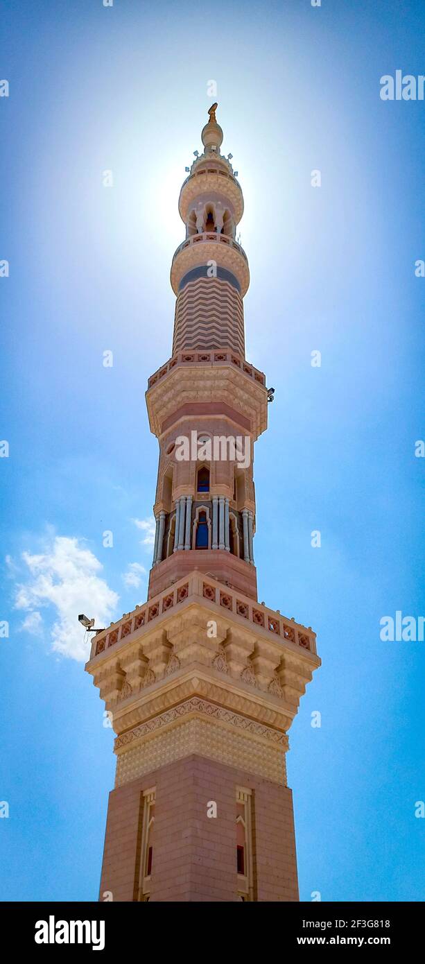 mosque of the prophet muhammad in madina, Saudi arabia Stock Photo - Alamy