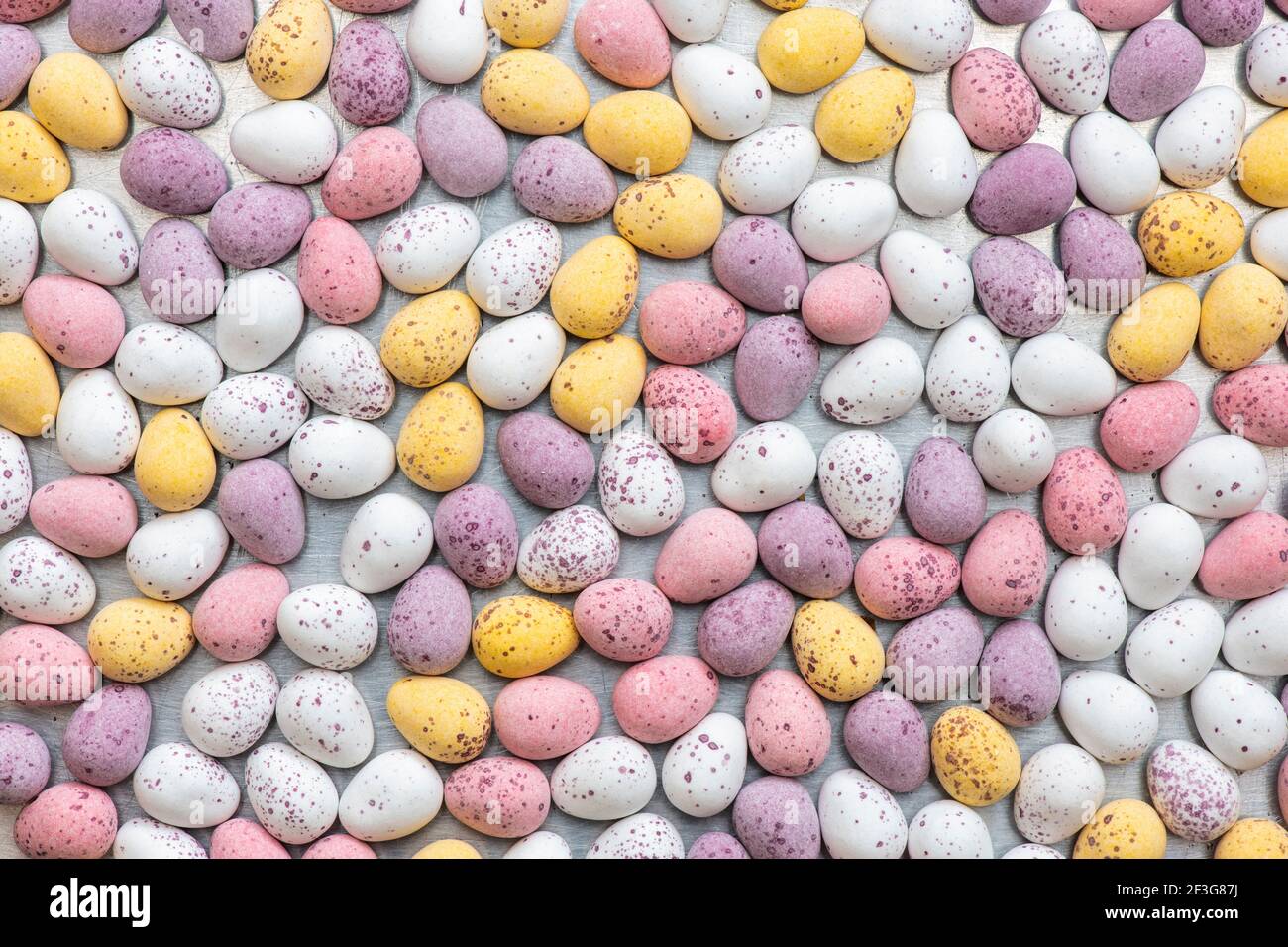 Chocolate mini eggs Stock Photo - Alamy