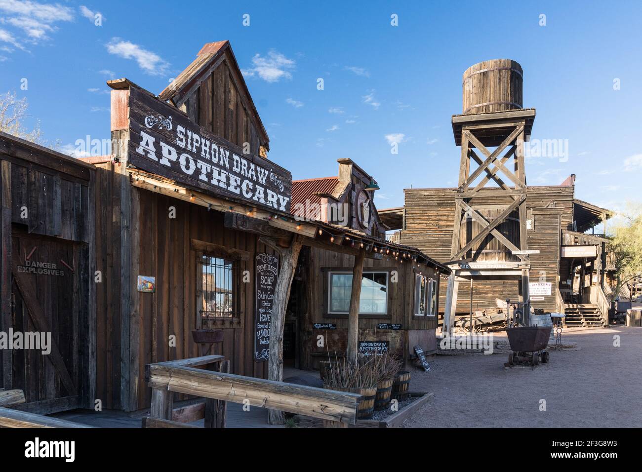 An authentic reconstruction of the original Main Street in the old ...