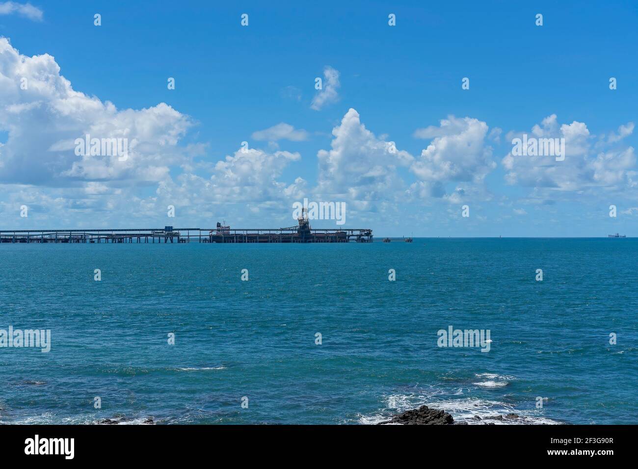 Mackay, Queensland, Australia - March 2021: Coal export terminal ...