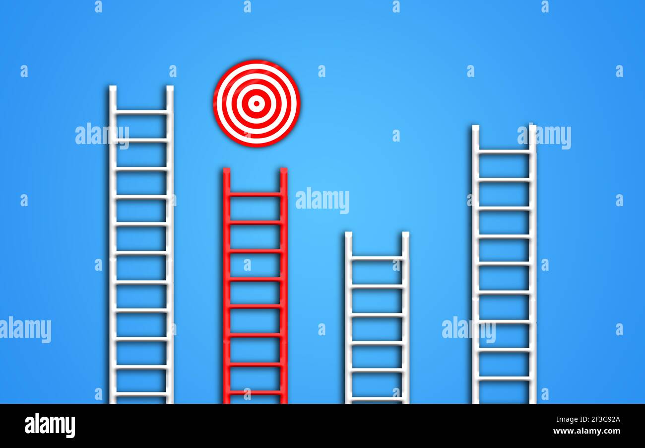 Opportunity concept ladders hi-res stock photography and images - Alamy