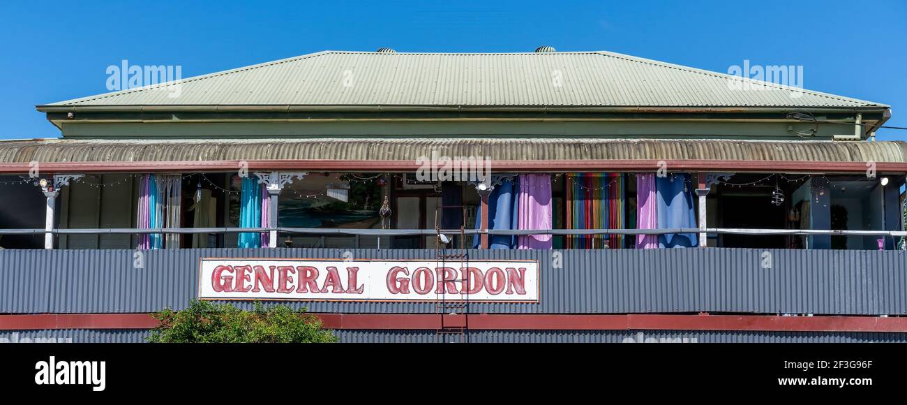 Mackay, Queensland, Australia - March 2021: An iconic country pub ...