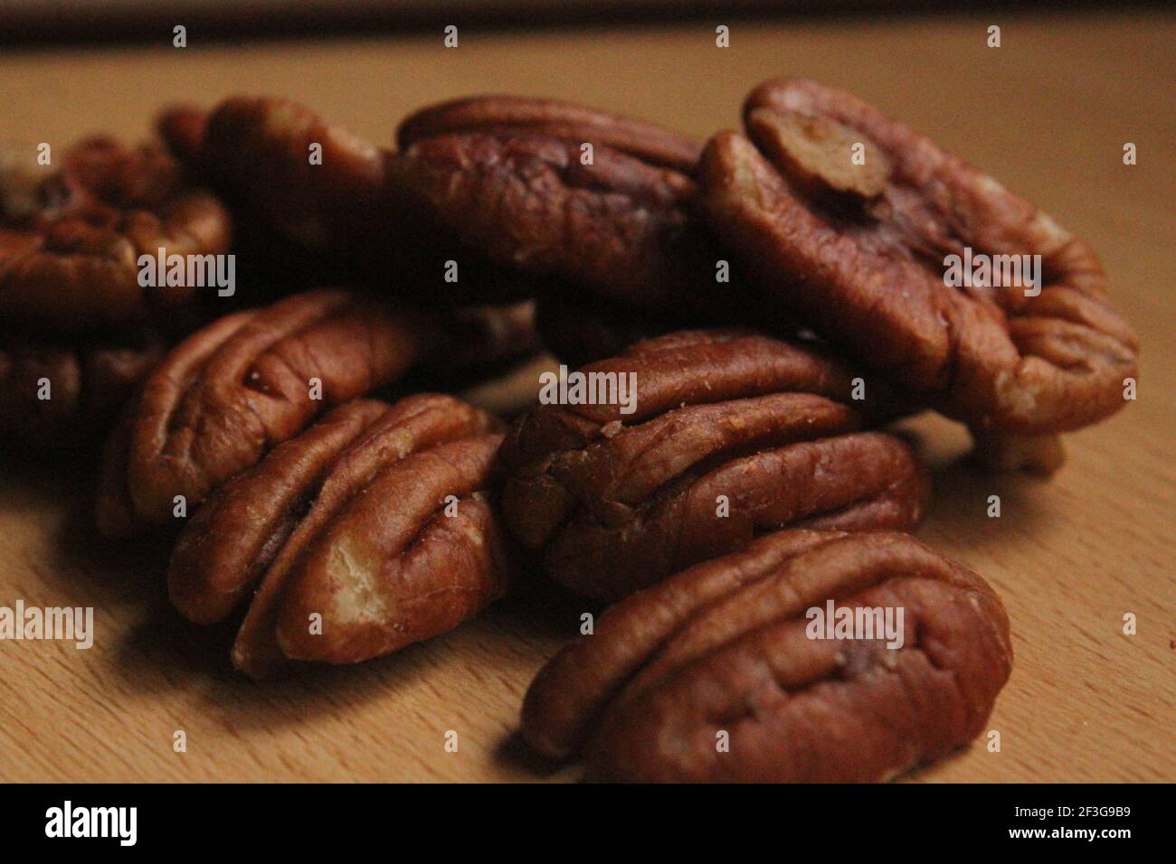 Pecan Nuts Shelled Stock Photo - Alamy