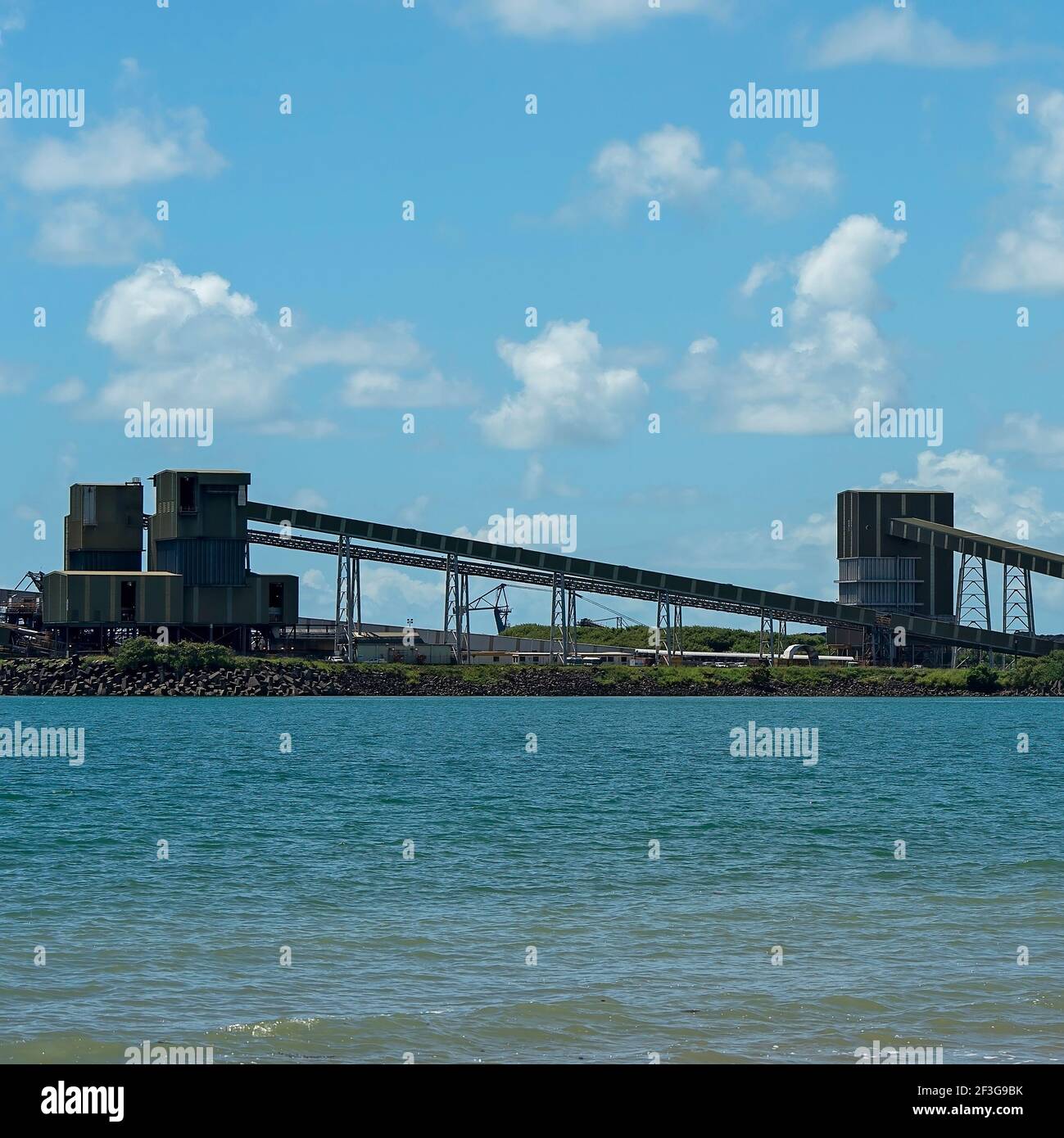 Mackay, Queensland, Australia - March 2021: Coal export terminal ...