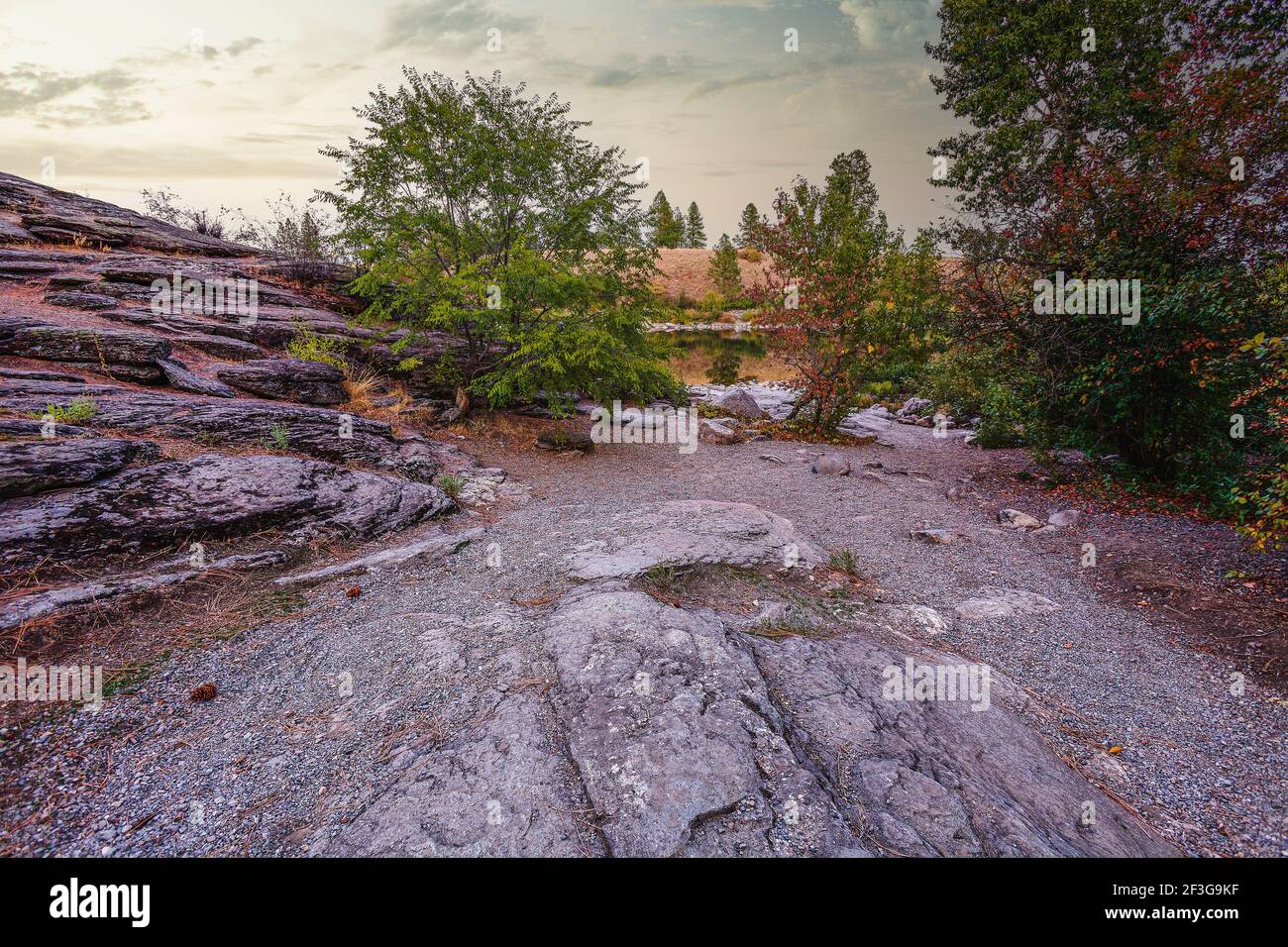 Spokane river trail hi-res stock photography and images - Alamy