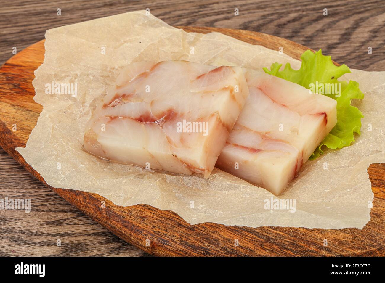 Raw dietary pollock fish fillet for cooking Stock Photo - Alamy