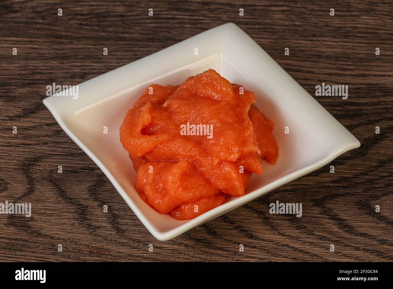 Cod fish roe snack in the bowl Stock Photo - Alamy