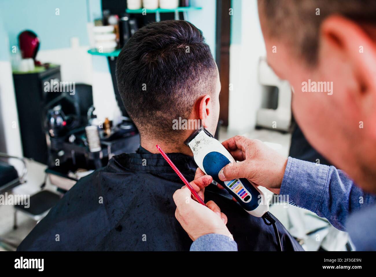 Mexican Barber Shop High Resolution Stock Photography and Images - Alamy