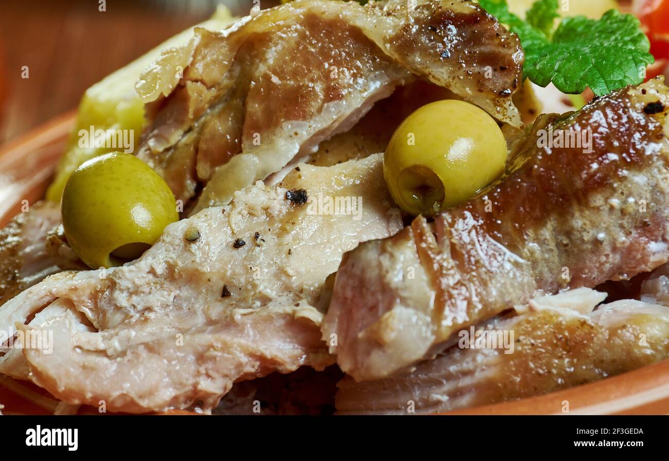 Tonno del Chianti - De-boned pork thigh, of central Italy's Tuscany ...
