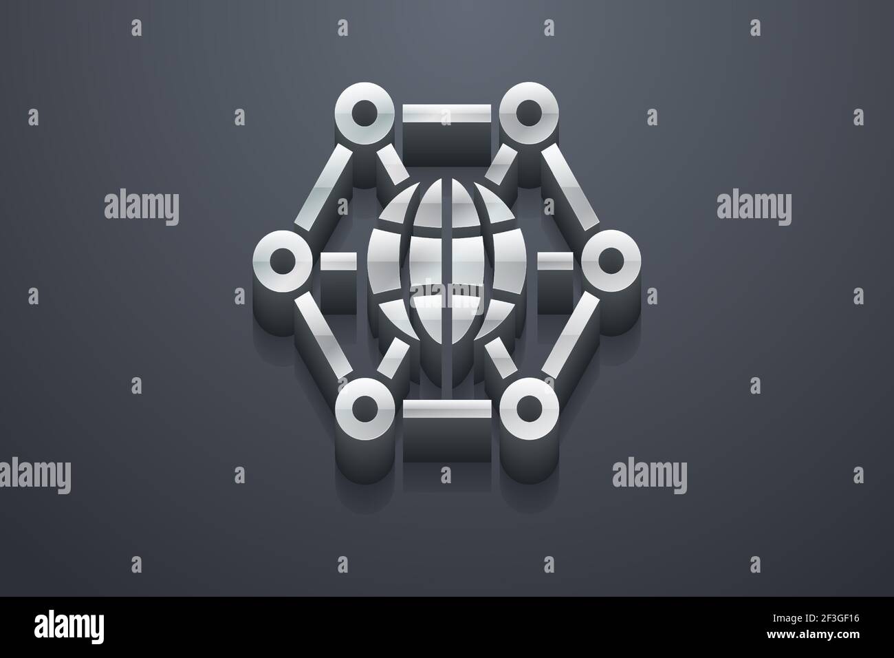 Ai 3d network hi-res stock photography and images - Alamy