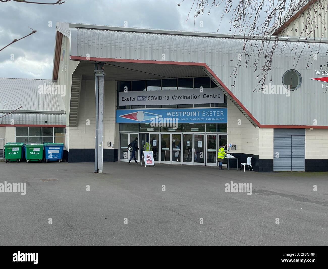 Vaccination Centre at Wespoint Conference and Exhibition Centre in ...