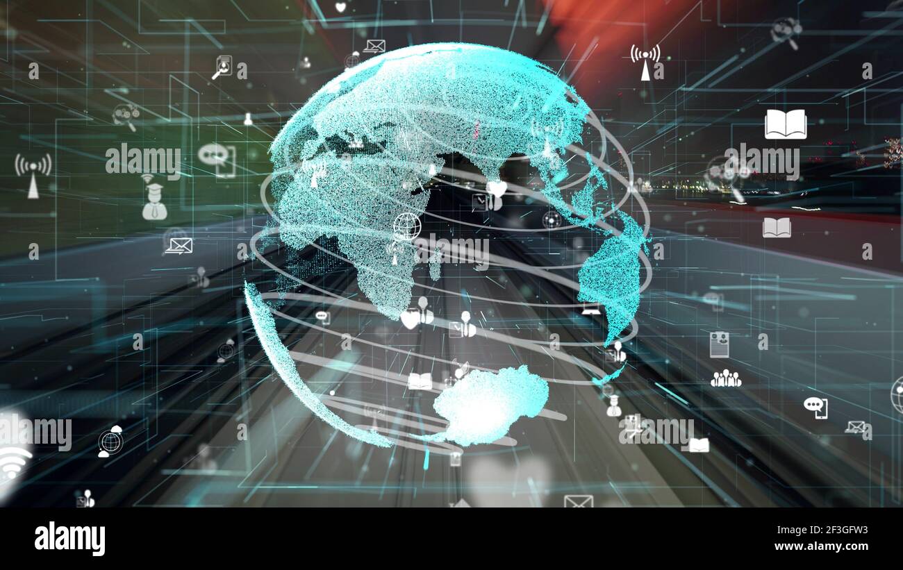 Engineering data signal cyber hi-res stock photography and images - Alamy