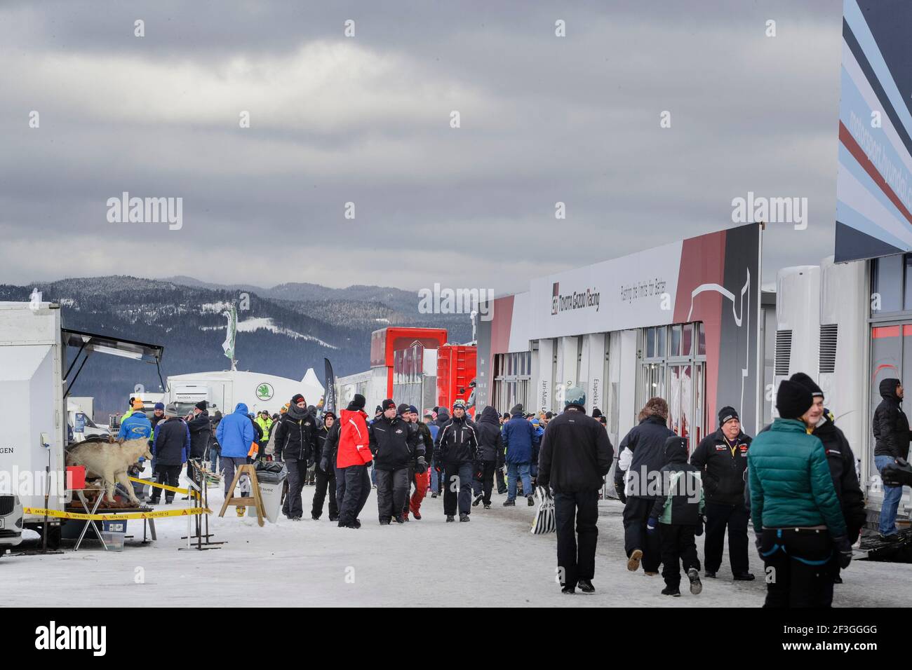 paddock foule, crowd during the 2018 WRC World Rally Car Championship ...