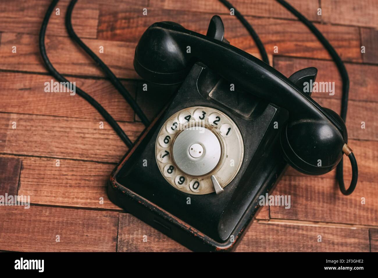 old retro telephone classic style antique communication technology ...
