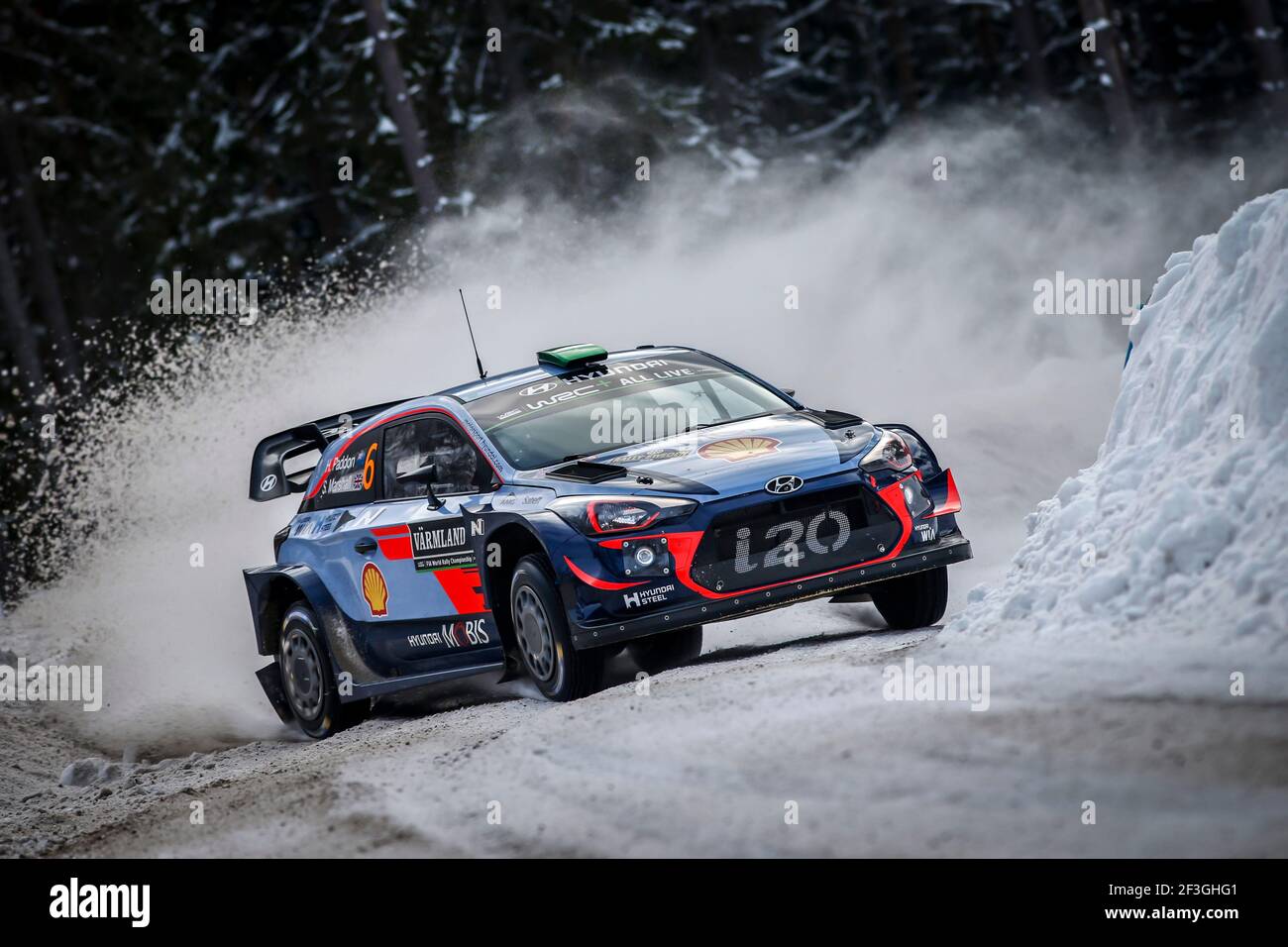 06 PADDON Hayden (NZL), MARSHALL Sebastian (GBR), HYUNDAI i20 WRC ...
