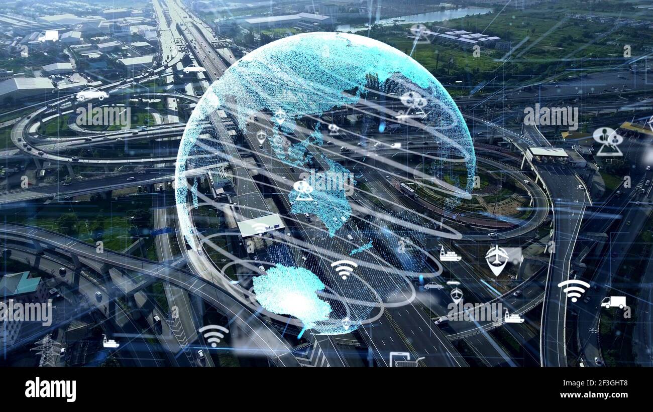 Smart logistics system hi-res stock photography and images - Alamy