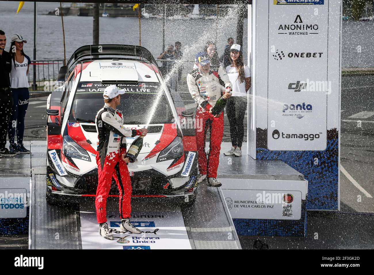 08 TANAK Ott (EST), JARVEOJA Martin (EST), TOYOTA YARIS WRC, TOYOTA ...