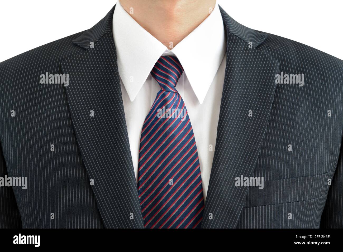 Black suit no tie hi-res stock photography and images - Alamy